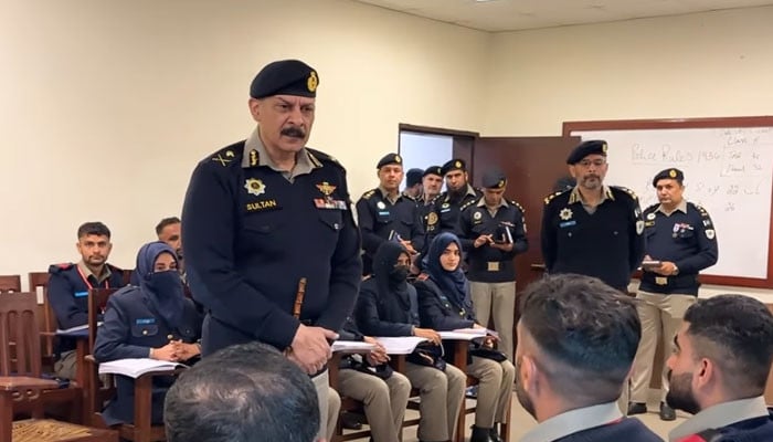IG Motorway Police reviews training standards