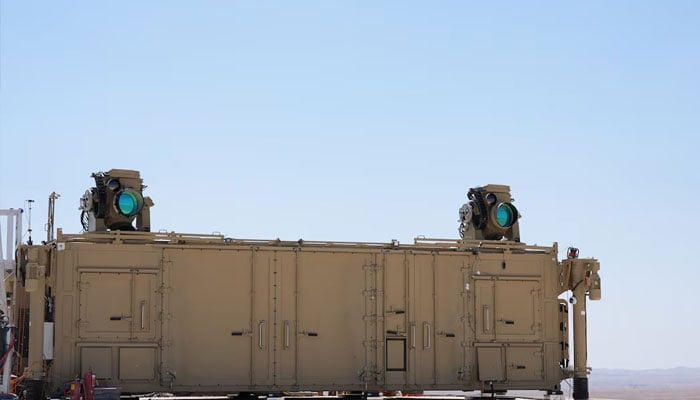 Israeli air force deploys first laser interception system
