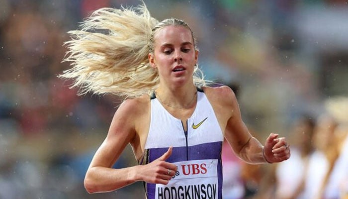 Hodgkinson says breaking 800m record would put her among athletics ...