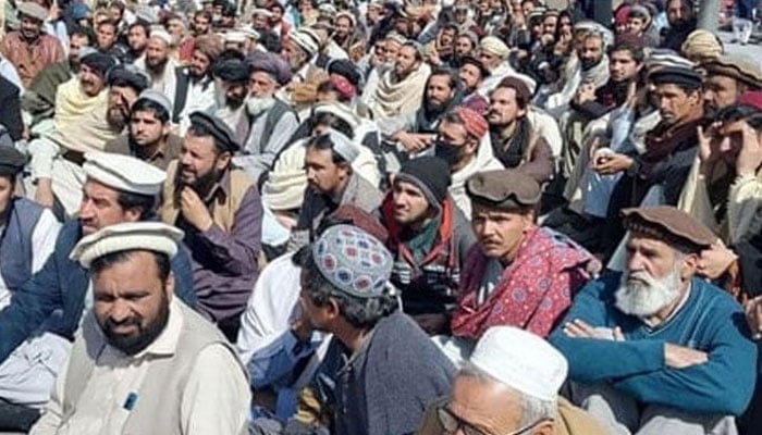 Azakhel Dry Port: Protest staged against delays in customs clearance