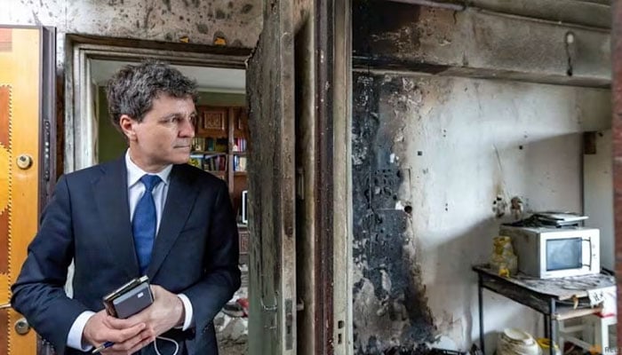 Romania identifies drone behind strike on apartment block as Russian
