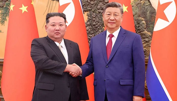 Xi lands in North Korea for rare visit, hails ‘invincible friendship ...