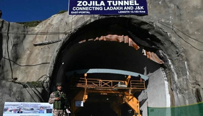 India breaks through Himalayan tunnel to China border zone