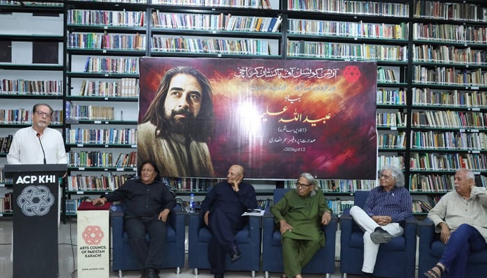 Arts Council marks 87th birth anniversary of poet Ubaidullah Aleem