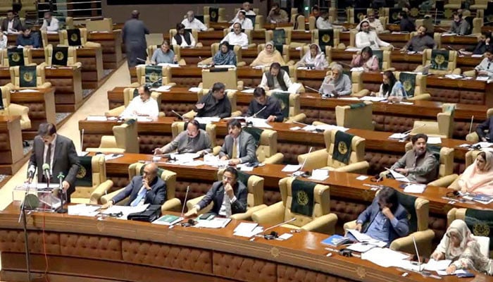 Budget debate in Sindh Assembly: MQM-P legislator’s ‘non-parliamentary ...
