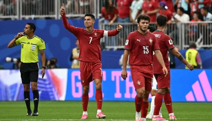 Portugal’s Ronaldo first man to score at six World Cups