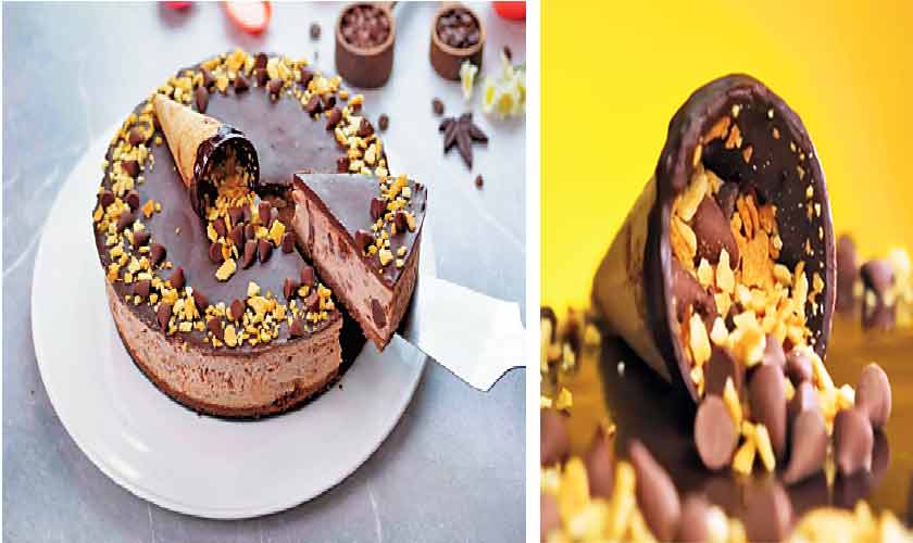 MOCHA CRUNCH CHEESECAKE